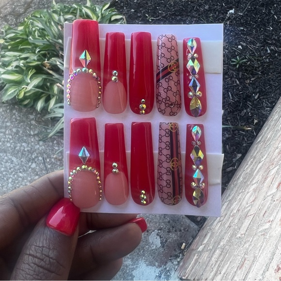 Hand Crafted | Makeup | Designer Inspired Press On Nails | Poshmark